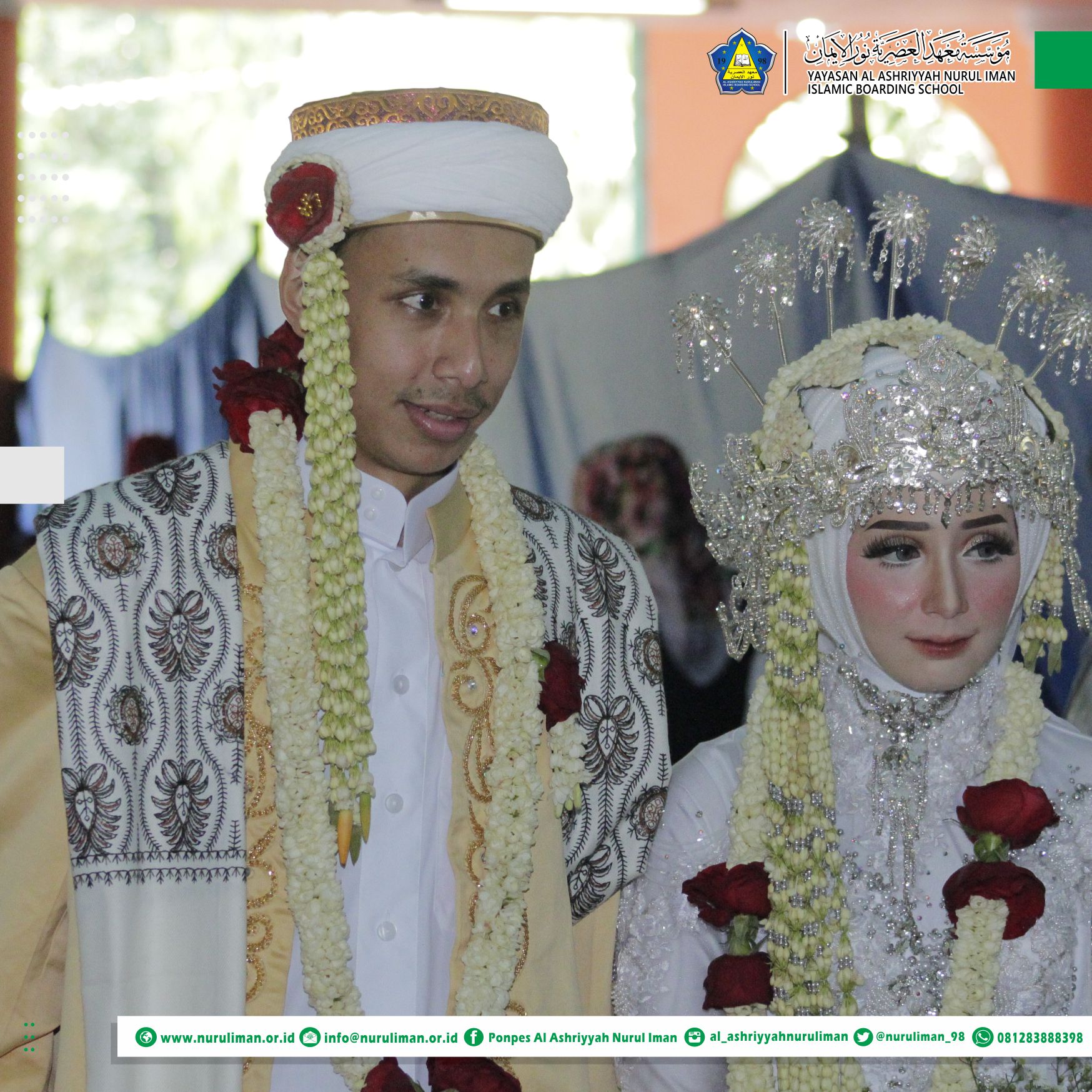 RESEPSI PERNIKAHAN SYARIFAH HILYAH DI GELAR MERIAH DENGAN PERAYAAN ...