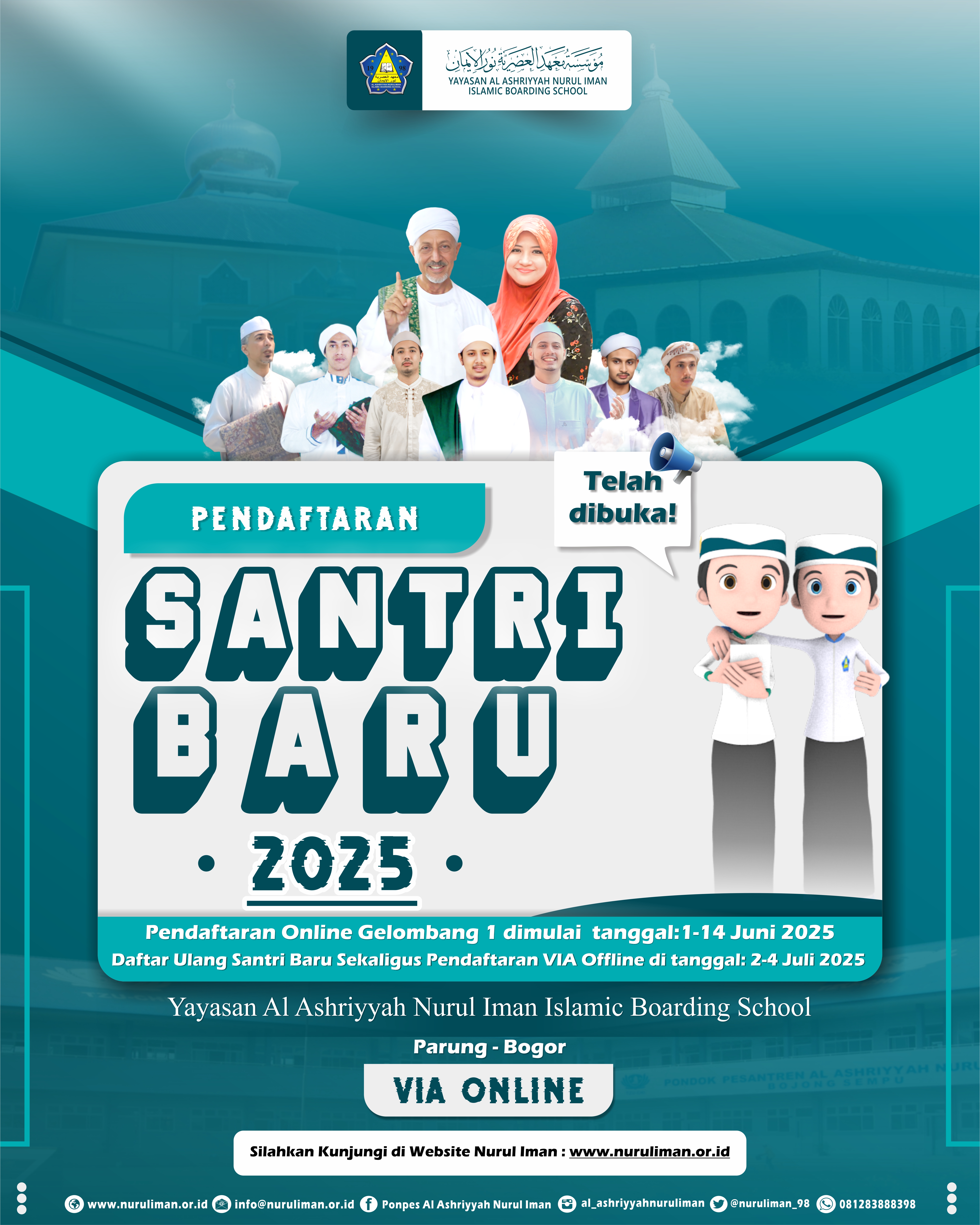 Link Pendaftaran SD, SMP, SMA, STAI Nurul Iman - Al Ashriyyah Nurul ...